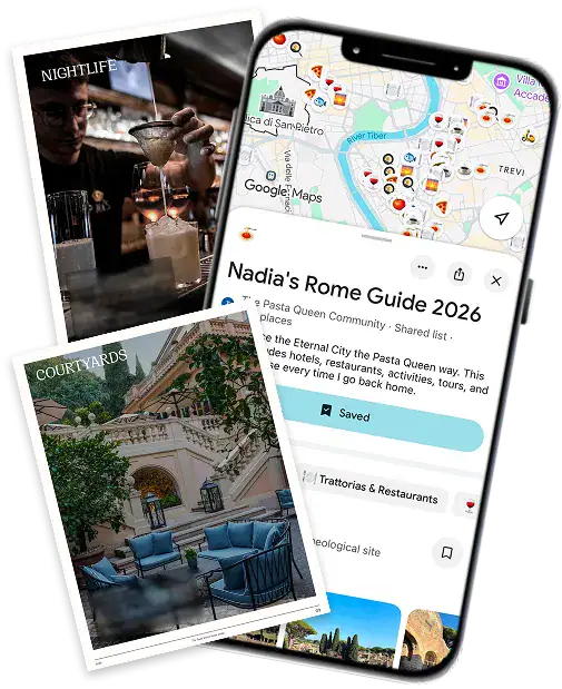 Rome Guide Map | The Pasta Queen